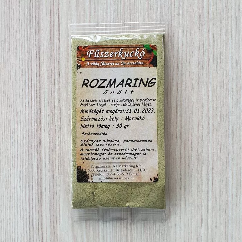 Szárított, őrölt rozmaring - Fűszerkuckó fűszerek - Fűszerár